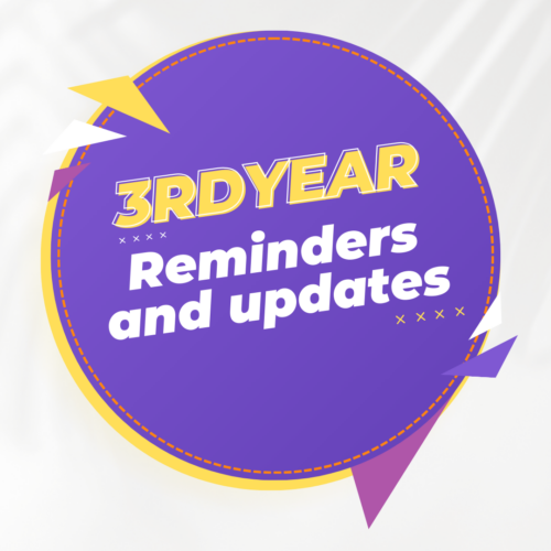 3rd year Reminders and Updates - Ratoath College